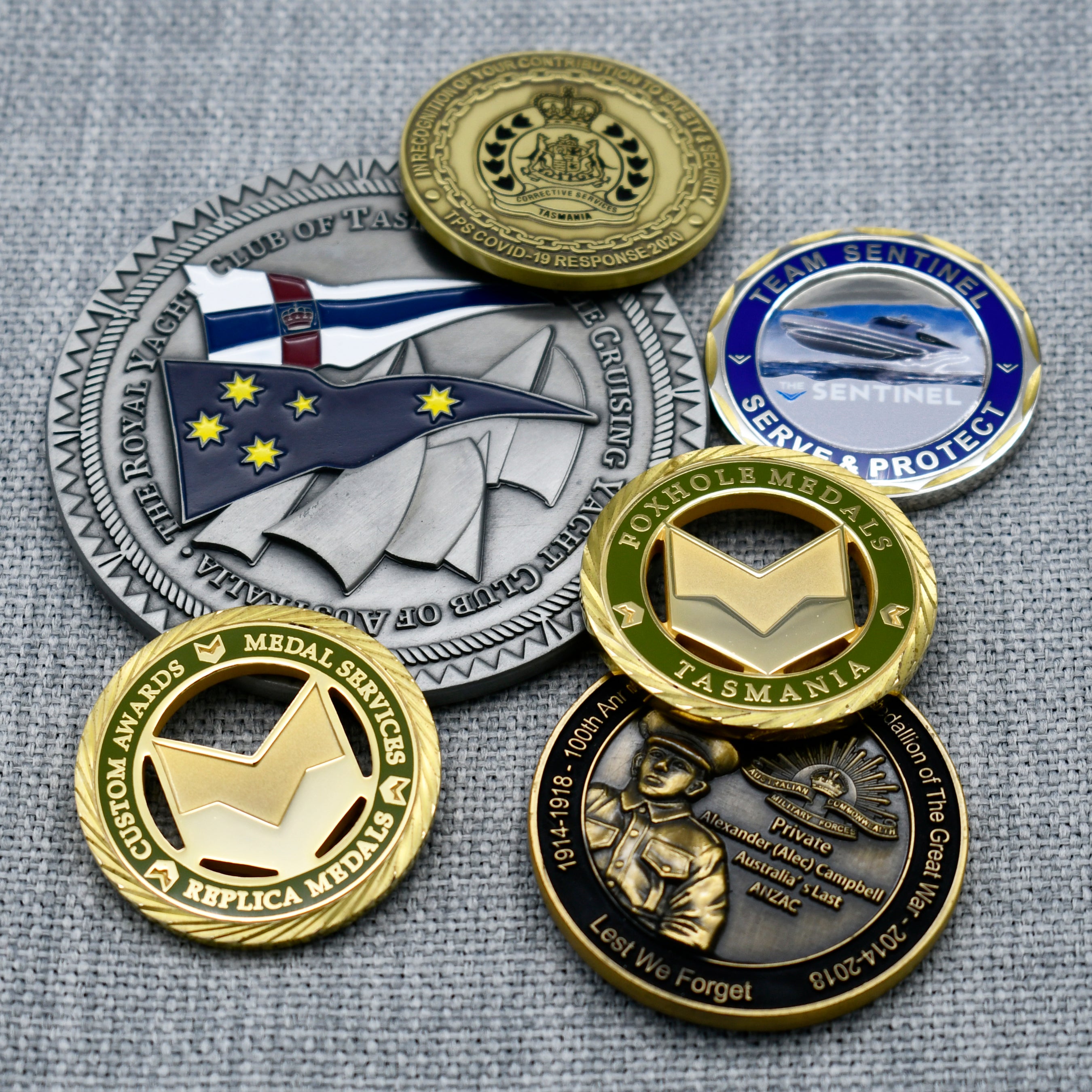 Commissions & custom award design | Foxhole Medals