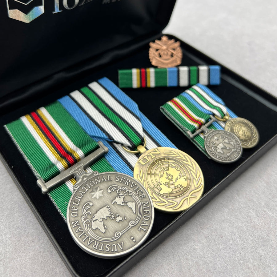AOSM-AFRICA / UNMISS Medal Duo